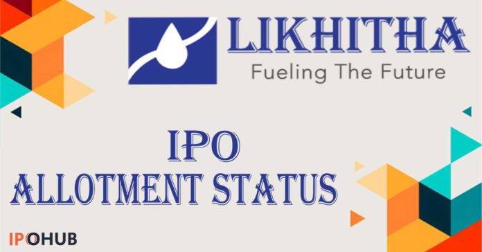 Likhitha Infrastructure IPO Allotment Status: Link, Date, News ....
