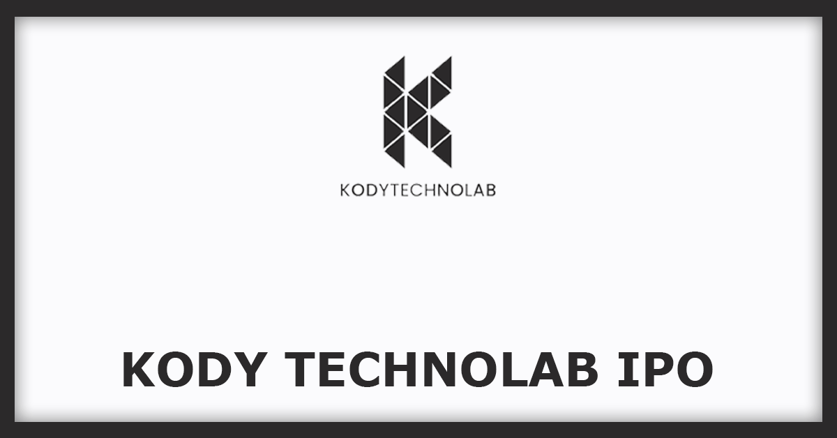 Kody Technolab Limited IPO (Kody Technolab IPO) | Current IPO ...