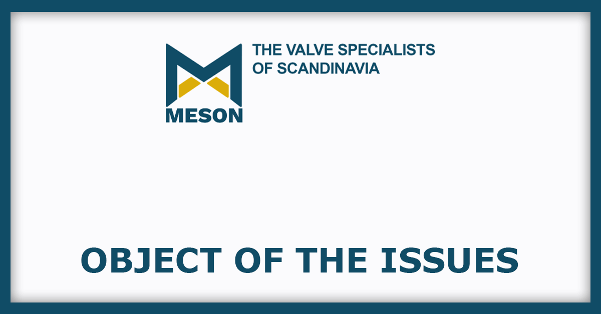 Meson Valves India Limited IPO (Meson Valves IPO) | Current IPO ...