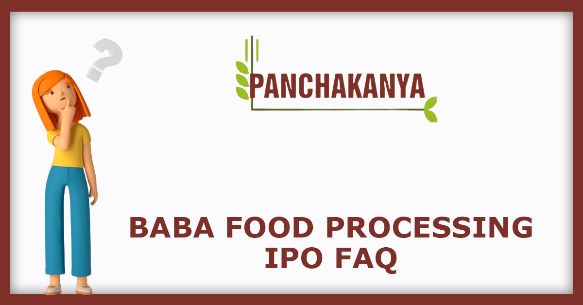 Baba Food Processing India Limited IPO (Baba Food Processing IPO ...