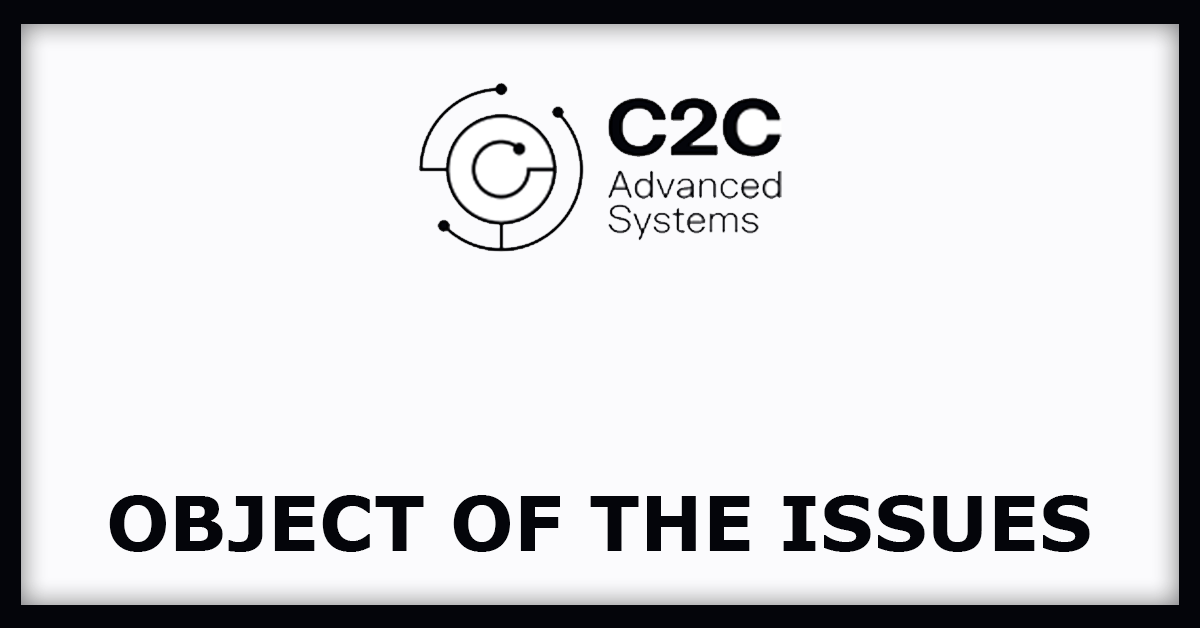 C2C Advanced Systems Limited IPO (C2C Advanced Systems IPO) | Current ...