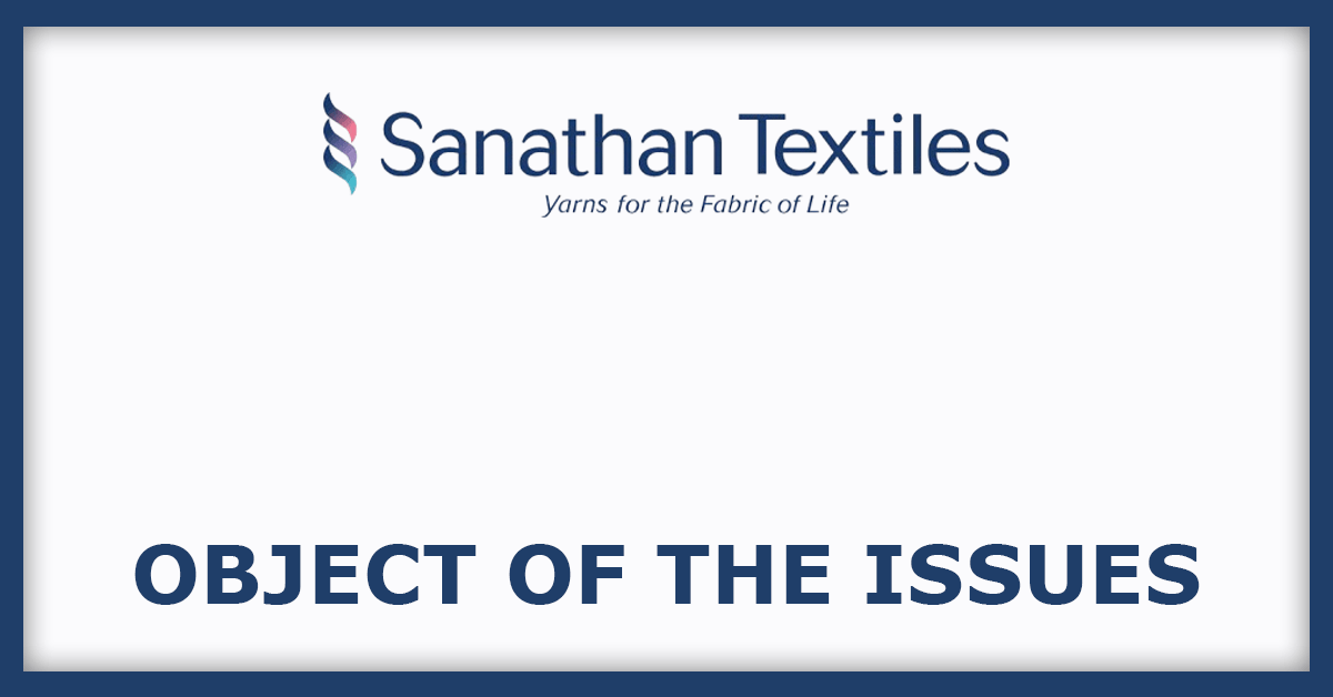 Sanathan Textiles Limited IPO (Sanathan Textiles IPO) | Current IPO ...